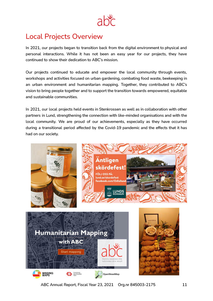Annual reports – ABC Sweden