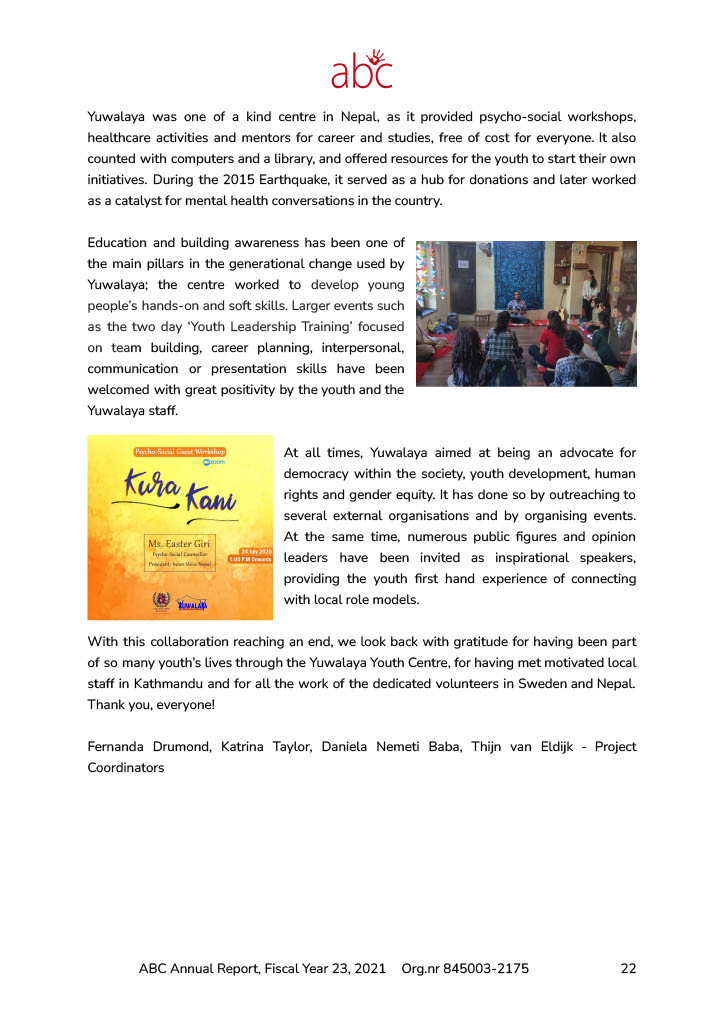 Annual reports – ABC Sweden